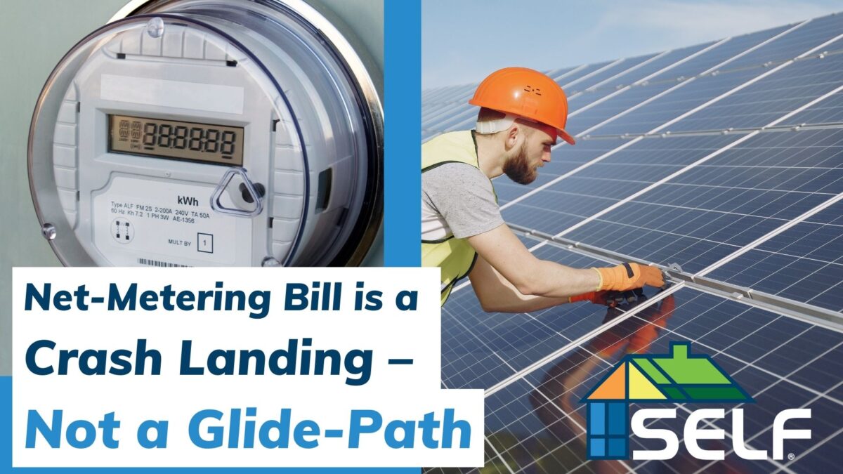Net-Metering Bill is a Crash Landing – Not a Glide-Path