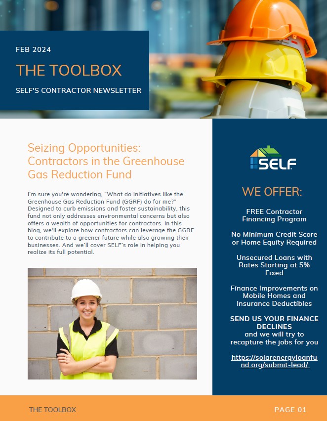 The Tool Box Contractor Newsletter Feb 2024